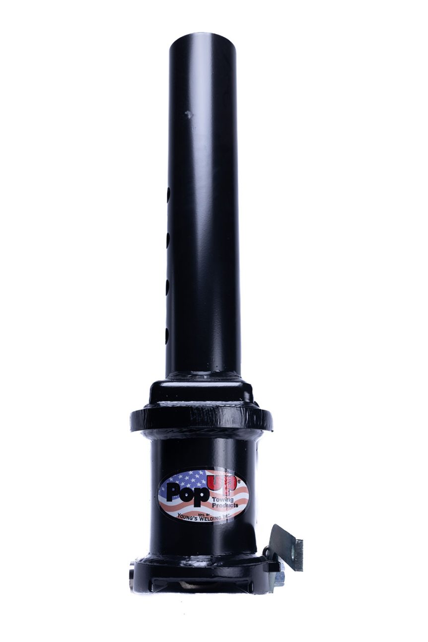 Gooseneck Extension | SB1 - 9″ Offset Round Gooseneck Coupler | PopUp Hitch